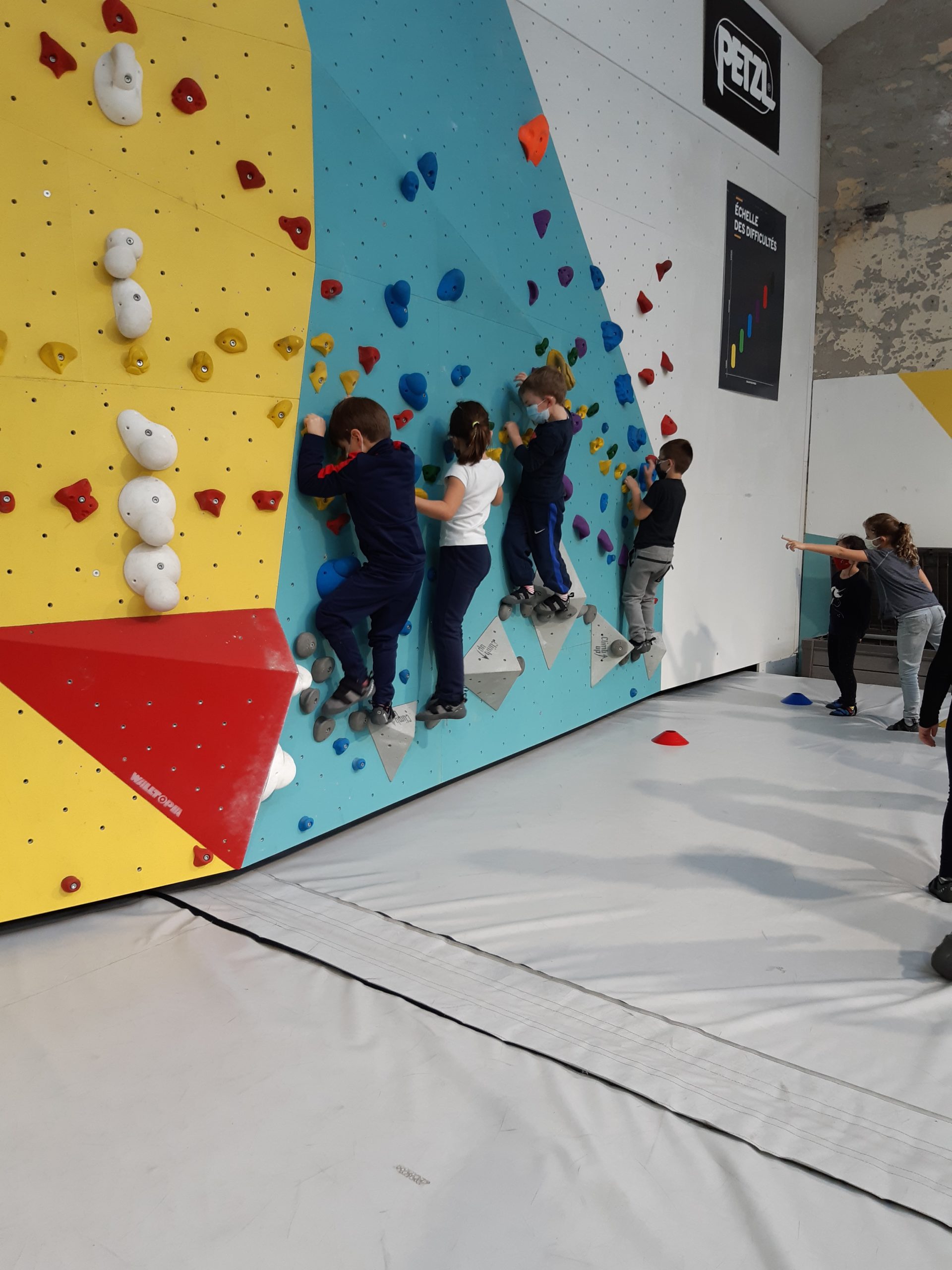 Activité escalade | Ecole Notre Dame Du Sacré Cœur
